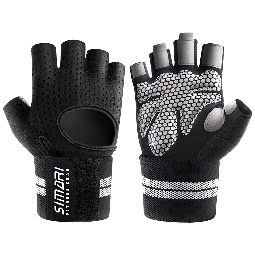 SIMARI | Workout Gloves Men and Women Weight Lifting Gloves with Wrist ...